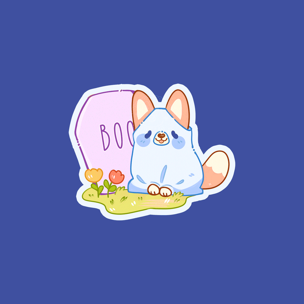 Boogi Sticker – Lizbie Cafe