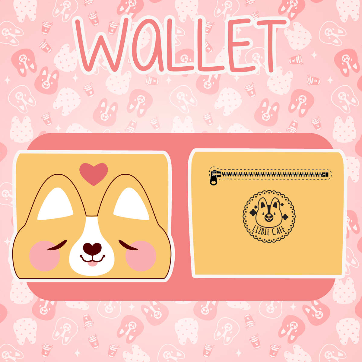 Corgi Wallet – Lizbie Cafe