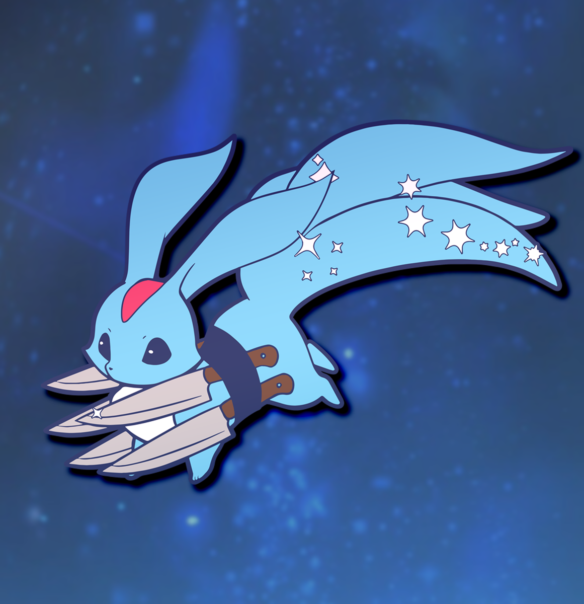 Ultimate Weapon Pin – Lizbie Cafe